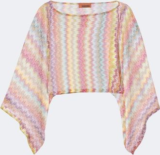 Missoni Top aus H&auml;kelstrick