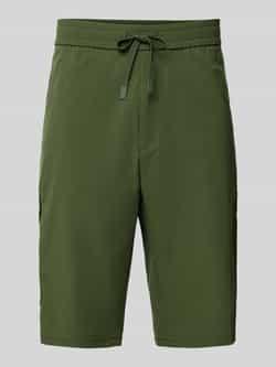HUGO BOSS Bermudas mit elastischem Bund und Cargotaschen