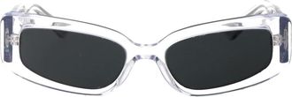 Dolce & Gabbana unisex, Accessoires, Gris, Taille: 54 MM Lunettes de soleil oeil de chat