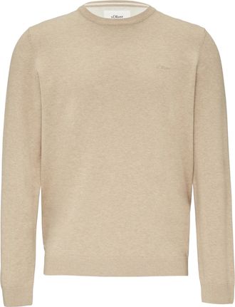 s.Oliver Strickpullover mit Logo-Stickerei