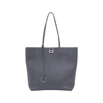 Balenciaga Pre-owned Sac bandouli&egrave;re Hourglass en cuir souple - Femme - Pre-owned - Bleu - Taille: ONE Size