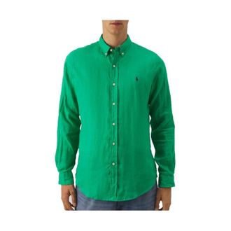 Polo Ralph Lauren Homme, Chemises, Vert, Taille: M Chemise Casual