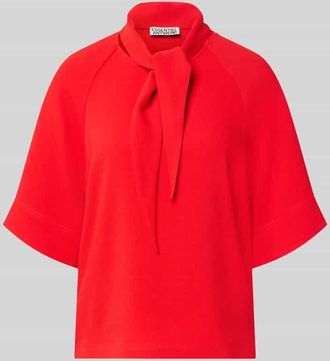 Essentiel Loose Fit Kurzarmbluse mit Schalkragen Modell KASSIE