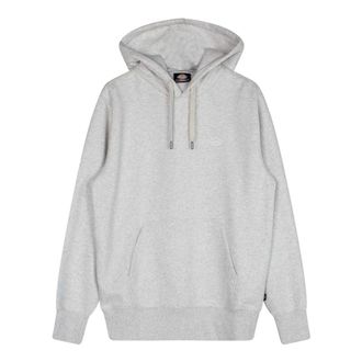 Dickies Homme, Sweatshirts et sweats à capuche, Gris, Taille: L Sweat à capuche gris à manches longues avec poche kangourou