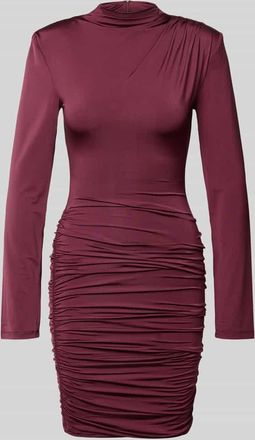 Rotate Slim Fit Minikleid aus Viskose-Mix