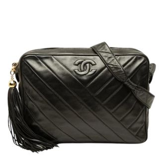 Chanel Pre-owned Vintage Quilted Crossbody Bag - - Pre-owned - Damen - Schwarzk - ONE SIZE