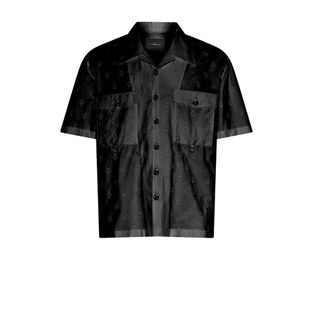 John Richmond Homme, Chemises, Noir, Taille: L Chemise &agrave; manches courtes