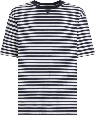 Dolce & Gabbana T-shirt en jersey ray&eacute; - Homme - Tops - Multicolore - Taille: L