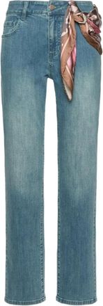 Elena Miro Damen, Jeans, Blau, 4XLGr&ouml;&szlig;e