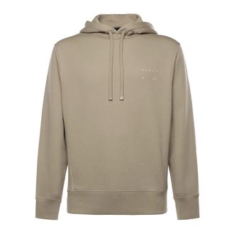 Hogan Homme, Sweatshirts et sweats &agrave; capuche, Beige, Taille: M SweaT-shirt &agrave; capuche en coton