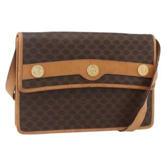 Celine Pre-owned Canvas Umh&auml;ngetasche - - Pre-owned - Damen - Braun - ONE SIZE