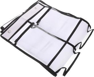 Cabilock H&auml;ngender Schuhorganizer aus Netzstoff 12 F&auml;cher Schuhregal zum Aufh&auml;ngen T&uuml;r Aufbewahrungstasche f&uuml;r Schuhe und Brillen Strapazierf&auml;hig Platzsparend 