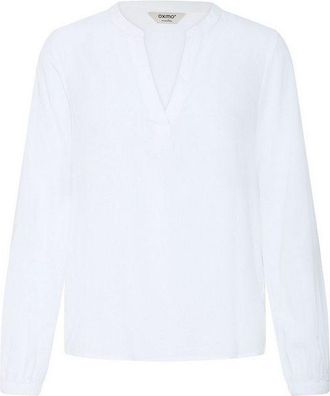 Oxmo Langarmbluse OXNIlla Leichte Bluse aus Viscose - Loose Fit