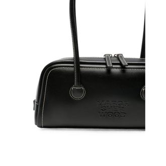 Margesherwood Calf Leather Tote Bag - Black