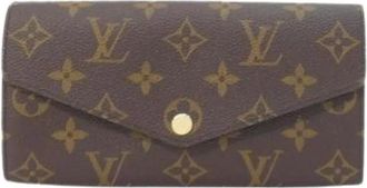 Louis Vuitton Portefeuille long Pre-owned (bi-pli) - Femme - Pre-owned - Brun - Taille: ONE Size