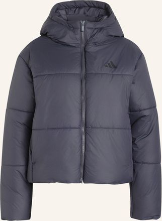 adidas Essentials Highloft Puffer Jacke, Isoliert grau