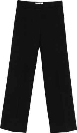 Ermanno Scervino Femme, Pantalons, Noir, Taille: 44 FR Wide Leg Tailored Pantalons