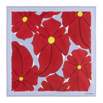 Luisa Cerano Femme, Accessoires, Multicolore, Taille: ONE Size Silk Scarf 4642