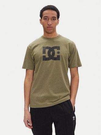 DC T-Shirt ADYZT05373 Gr&uuml;n Heritage Fit