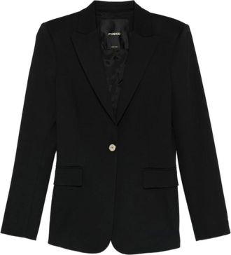 Pinko Pinko, Femme, Vestes, Noir, Taille: 36 FR Veste New Signum