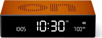 Lexon FLIP Premium LCD-Wecker (Orange)