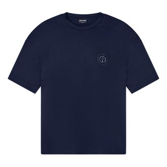 Giorgio Armani Herren, Oberteile, Blau, 2XLGr&ouml;&szlig;e