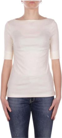 Ralph Lauren Femme, Blouses et Chemises, Beige, Taille: 38 FR Lauren Knit Top