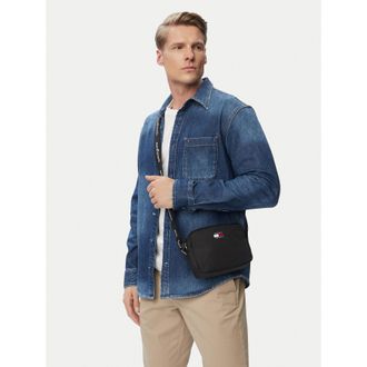 Tommy Jeans Handtasche Tommy Jeans Tjw Ess Daily Crossover AW0AW18769 Schwarz