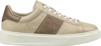 Woolrich Homme, Chaussures, Multicolore, Taille: 40 EU Classic Court Band Blubber Camoscio