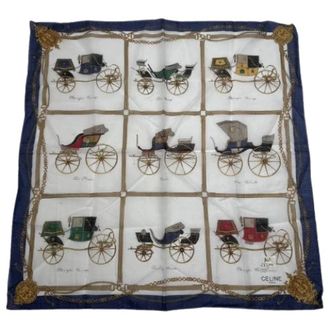 Celine Pre-owned Silk Scarf - Femme - Pre-owned - Multicolore - Taille: ONE Size
