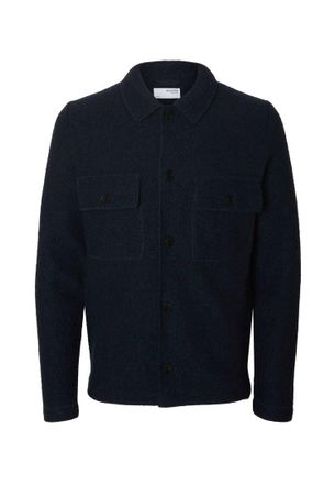 Selected Herren Strickjacke SLHNEALY Regular Fit aus Wolle