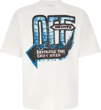Off-white Mens White Cotton Sportswear Clothing