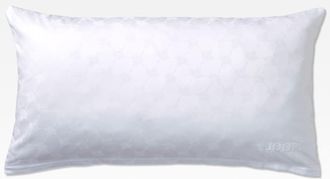 Joop Joop. Bettwäsche-Set aus Baumwoll-Satin, Cornflower 4020 135 cm x 200 cm bianco