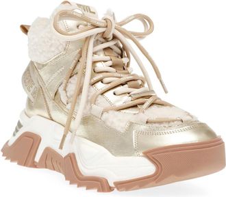 Steve Madden Femme, Chaussures, Jaune, Taille: 36 EU Bottes dhiver