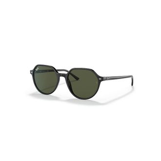 Ray-Ban Thalia Sonnenbrillen Schwarz Fassung Gr&uuml;n Glas 53-18