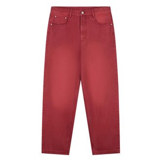 Arte Jean Baggy Fade - Homme - Jeans - Rouge - Taille: W32
