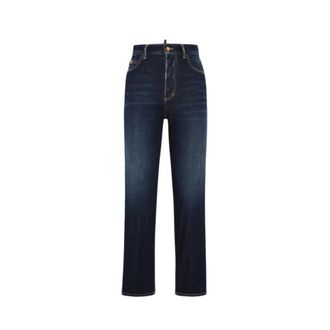 Dsquared2 Boston Cropped Jeans - - Jeans - Damen - Blau - S