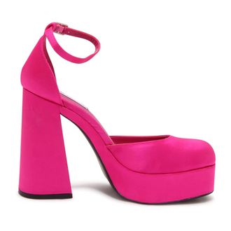Steve Madden Satin London Schuhe - - Shoes - Damen - Rosa - 38 EU