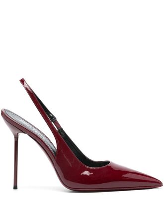 PARIS TEXAS Lidia Slingback-Pumps 105mm - Rot