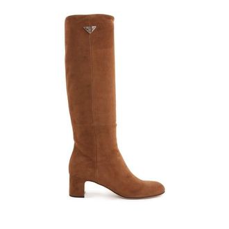 Prada Bottes hautes en cuir