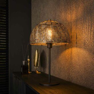 Pier Import Lampe de salon avec abat-jour effet maille tribeca