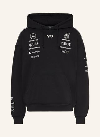 Yohji Yamamoto Hoodie Mercedes - Amg Petronas Formula One Team schwarz