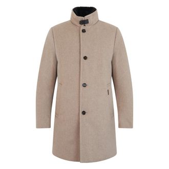 Moorer Eleganter Mantel - - Coats - Herren - Beige - XL