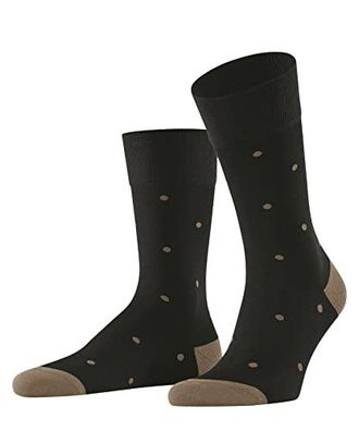Falke Dot M So coton fantaisie 1 paire, Chaussettes Homme, Marron Brown 5931, 43-46