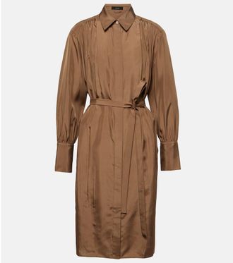 Joseph Hemdblusenkleid Danton aus Seide