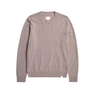 Norse Projects Merinowolle Nordic Pullover - - Knitwear - Herren - Rosa - M