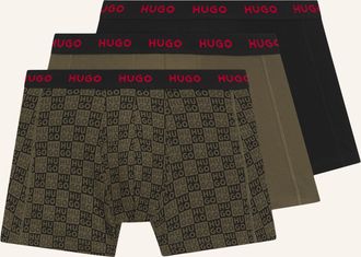 HUGO BOSS Hugo Boxershort Boxerbr Trplt Design gruen