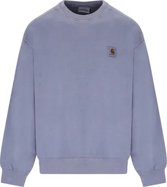 Carhartt Work in Progress SWEAT-SHIRT NELSON GENTLE BLUE CARHARTT WIP