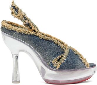 Diesel Hohe Schuhe - With Heel Denim - Gr. 36 (EU) - in Blau - f&uuml;r Damen