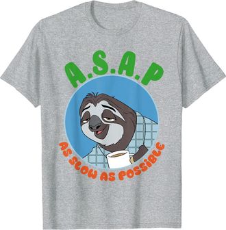 Disney Zootopia 2 Flash Sloth Slow T-Shirt